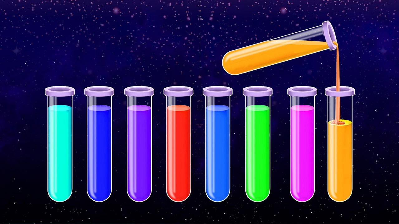 Water Color Sort - Play Unblocked Game Online on Poki