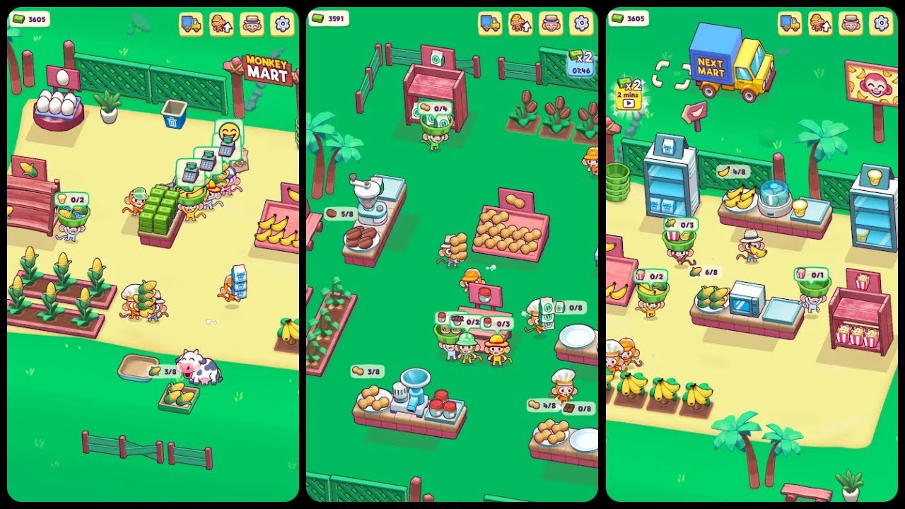 Monkey Mart – Spielen Sie das Nicht Blockierte Spiel Online