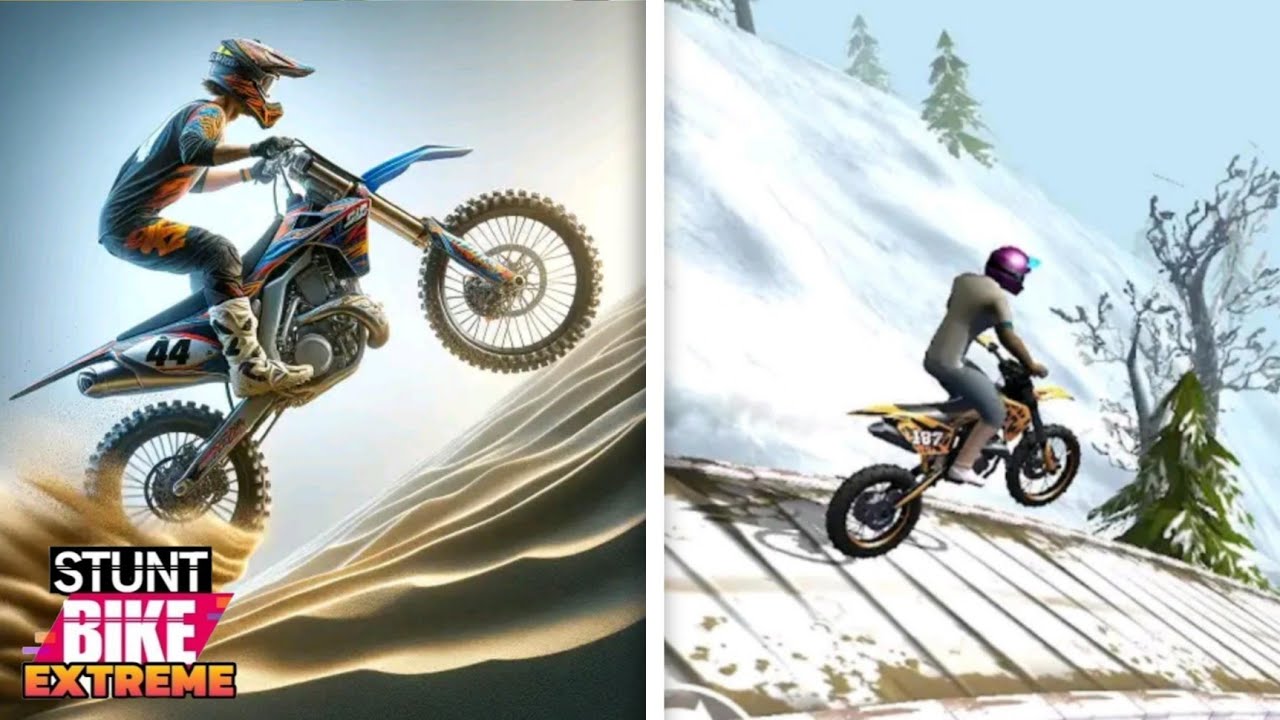 Stunt Bike Extreme – Play Unblocked Game Online on Poki