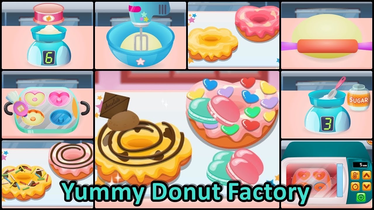 Yummy Donut Factory – Zagraj W Odblokowaną Grę na Poki