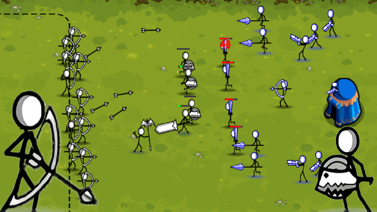 Stickman War - 在 Poki 上畅玩解锁游戏